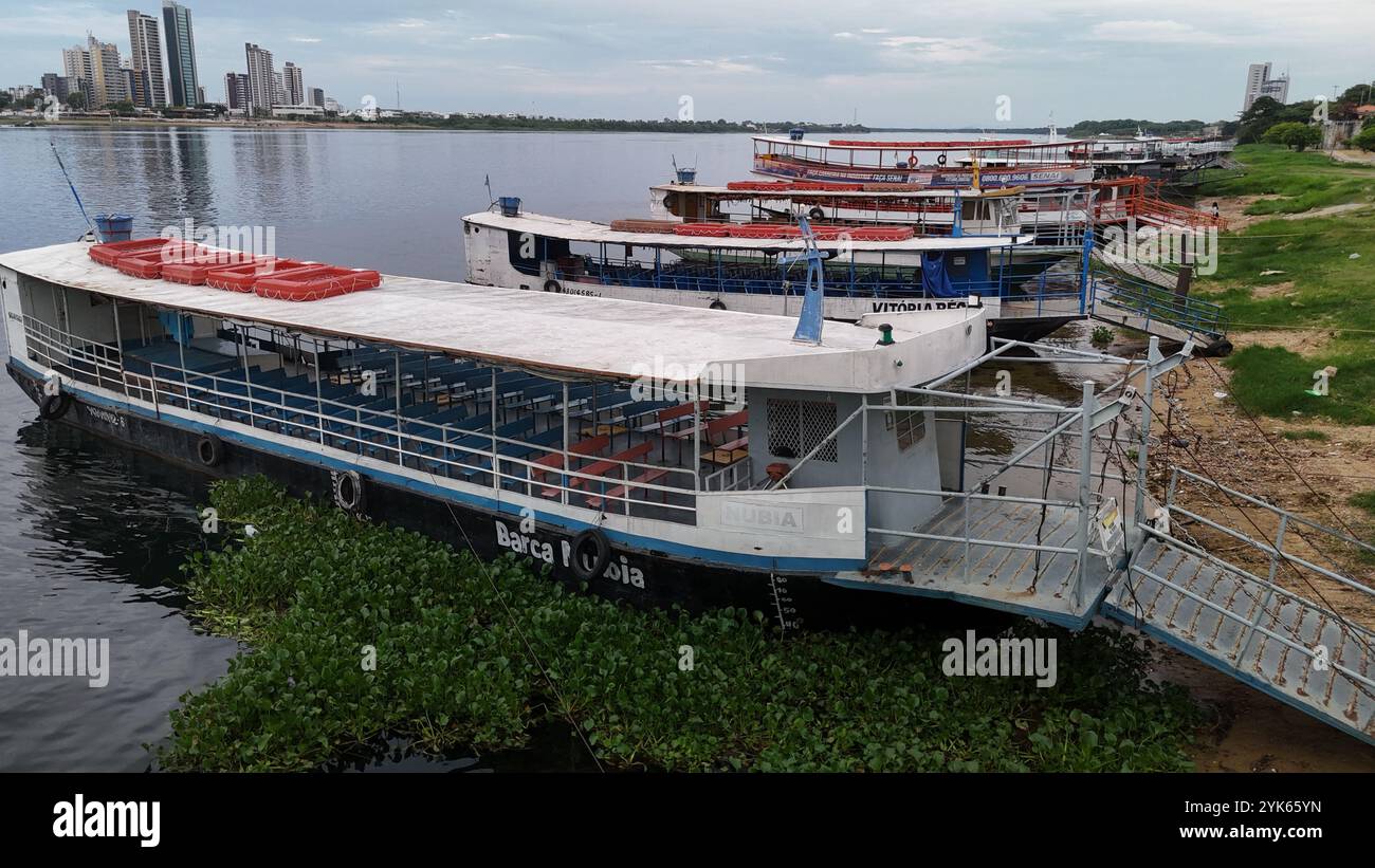 juazeiro, bahia, brazil - november 14, 2024: view of the ferry port for ...