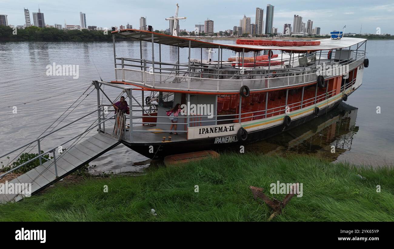 juazeiro, bahia, brazil - november 14, 2024: view of the ferry port for ...