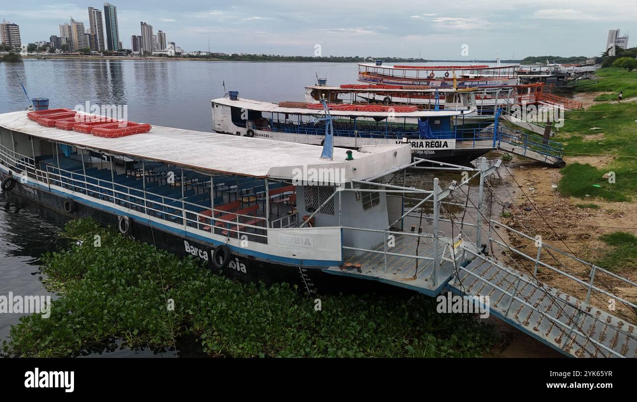 juazeiro, bahia, brazil - november 14, 2024: view of the ferry port for ...