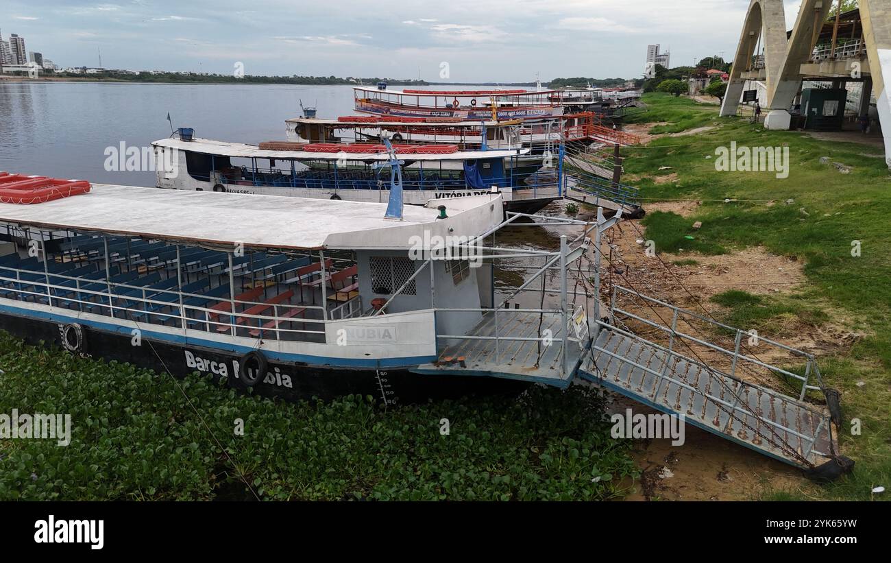 juazeiro, bahia, brazil - november 14, 2024: view of the ferry port for ...