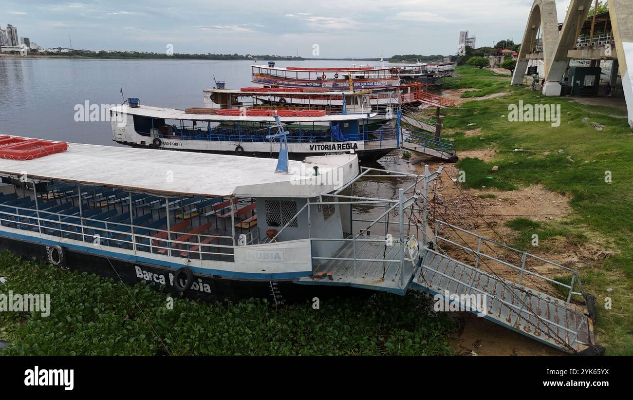juazeiro, bahia, brazil - november 14, 2024: view of the ferry port for ...