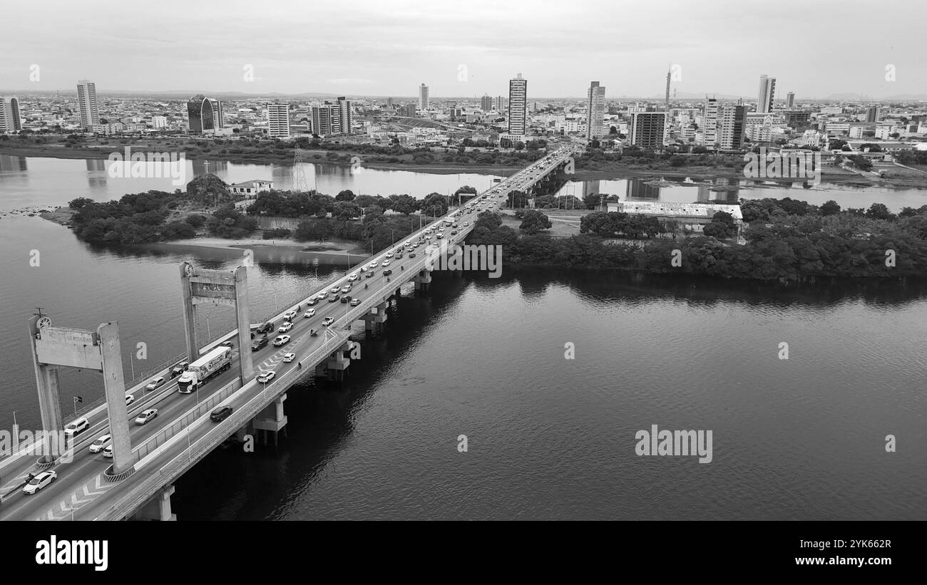 juazeiro, bahia, brazil - november 14, 2024: bridge over the Sao ...