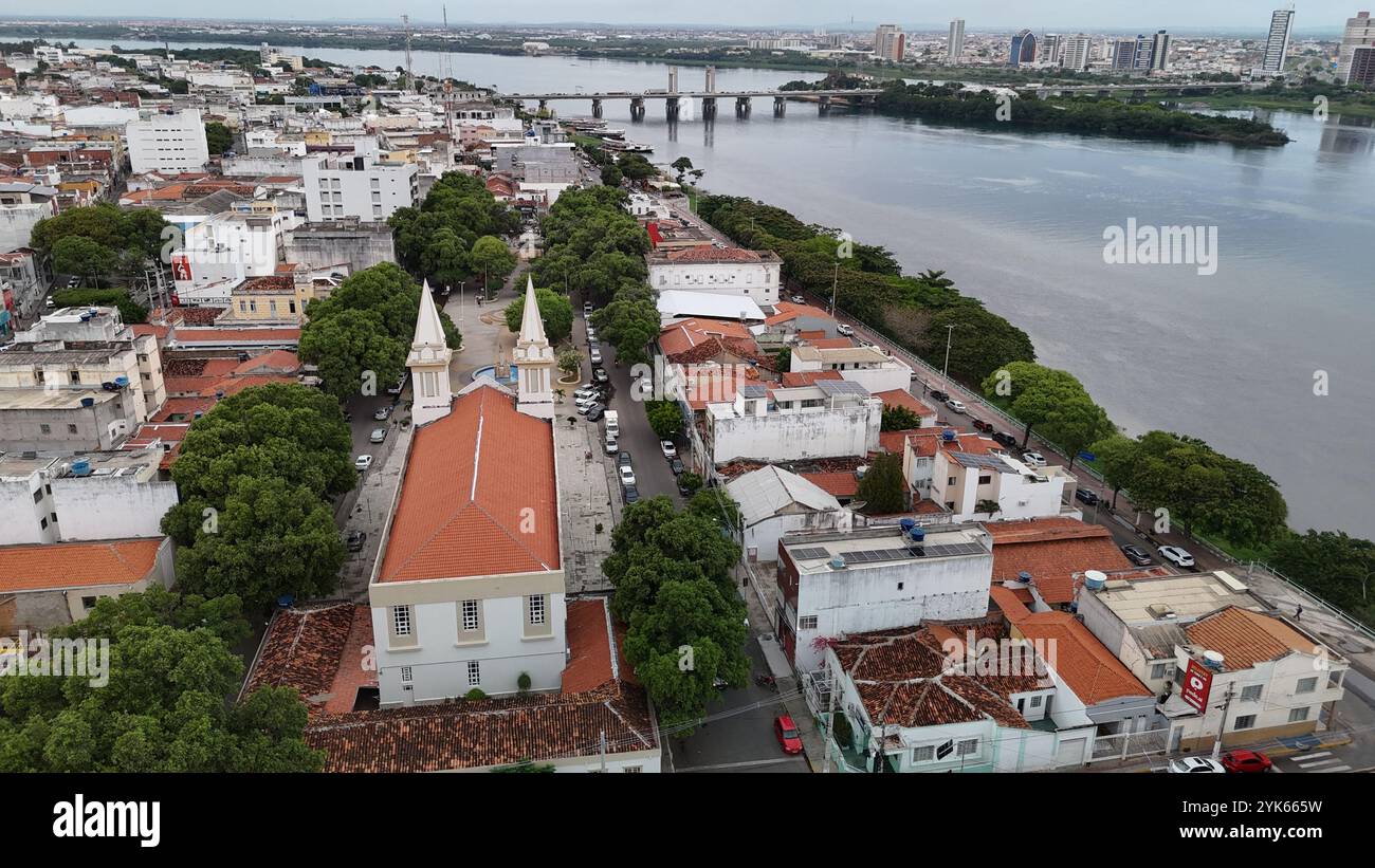 juazeiro, bahia, brazil - november 14, 2024: aerial view of the city of ...