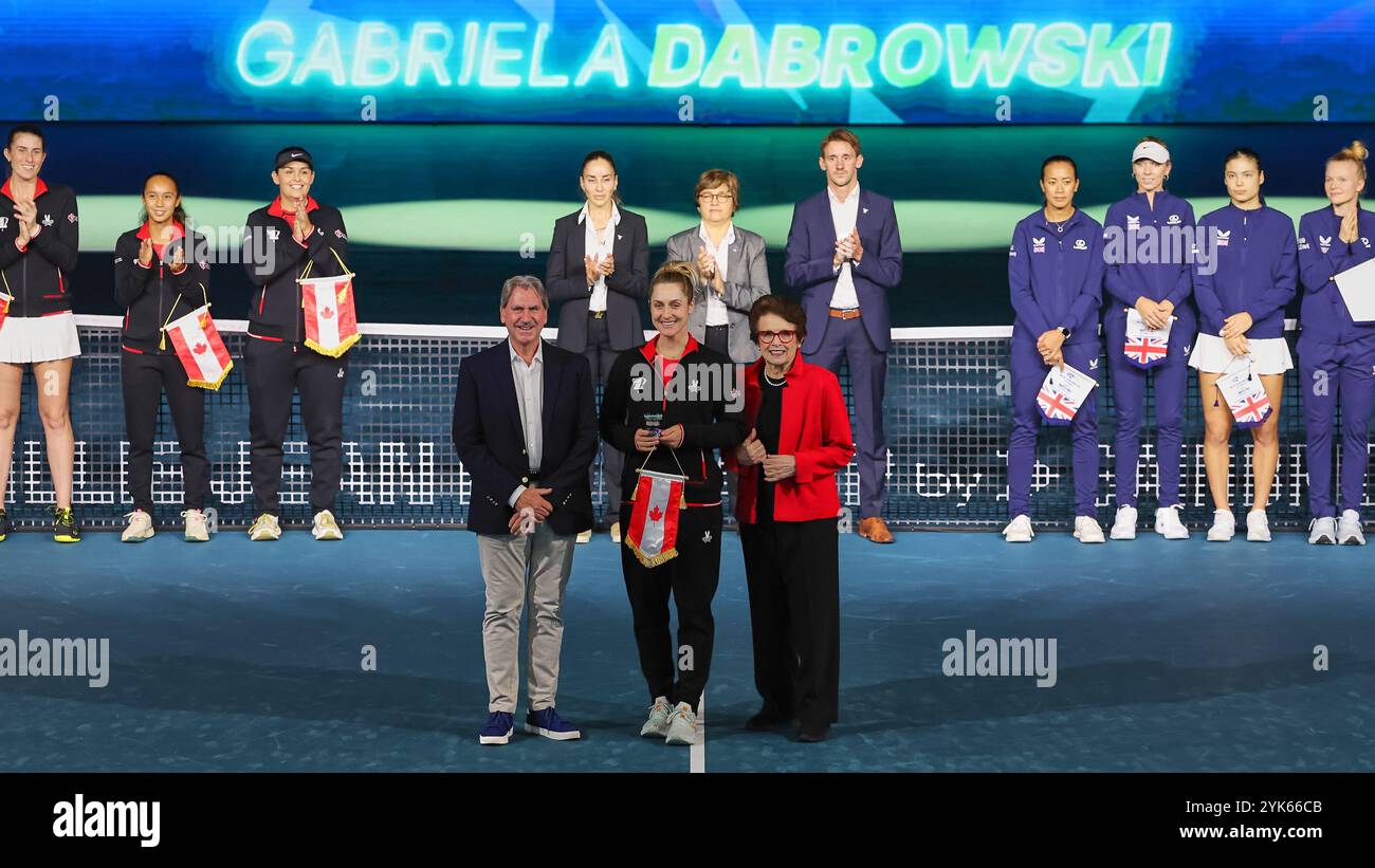 Malaga, Malaga, Spain. 17th Nov, 2024. David Haggerty of United States ...