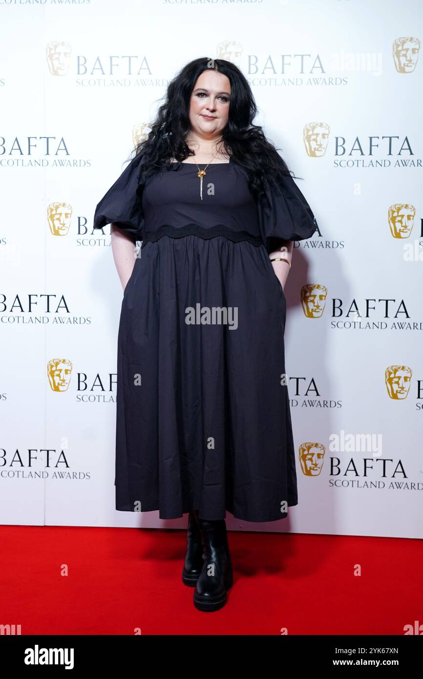 Ashley Storrie arriving at the BAFTA Scotland Awards at DoubleTree by ...