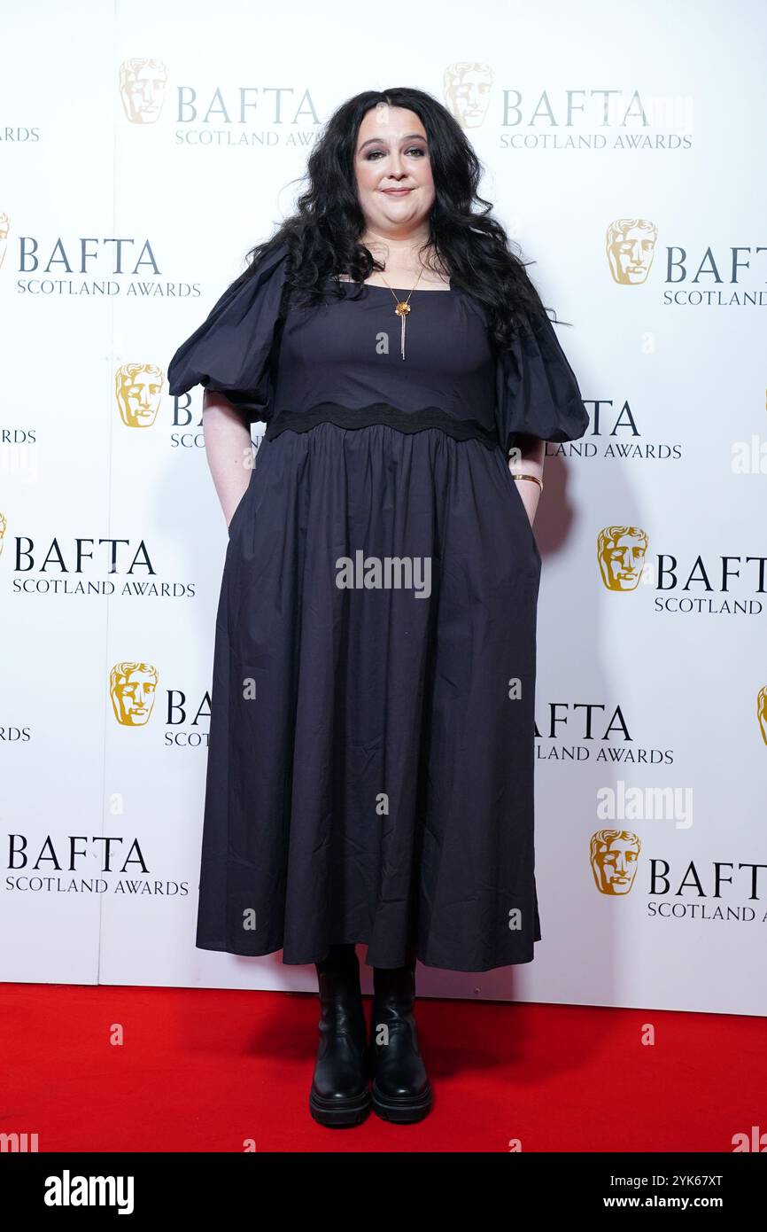 Ashley Storrie arriving at the BAFTA Scotland Awards at DoubleTree by Hilton Glasgow Central ...
