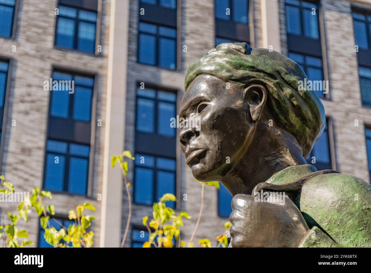 New York, NY US - November 11, 2024: The Harriet Tubman Memorial or ...