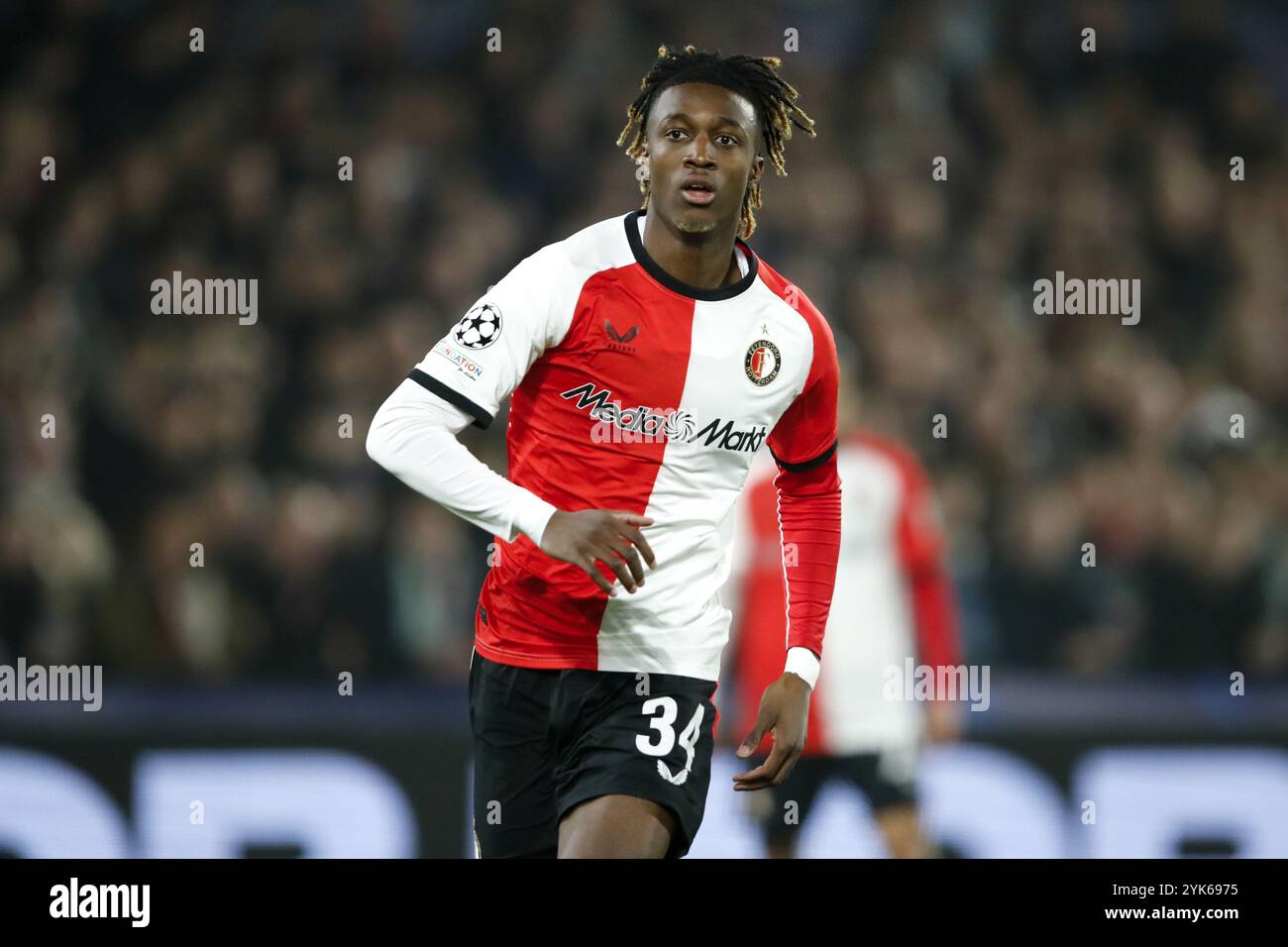 ROTTERDAM - Chris-Kevin Nadje of Feyenoord during the UEFA Champions ...