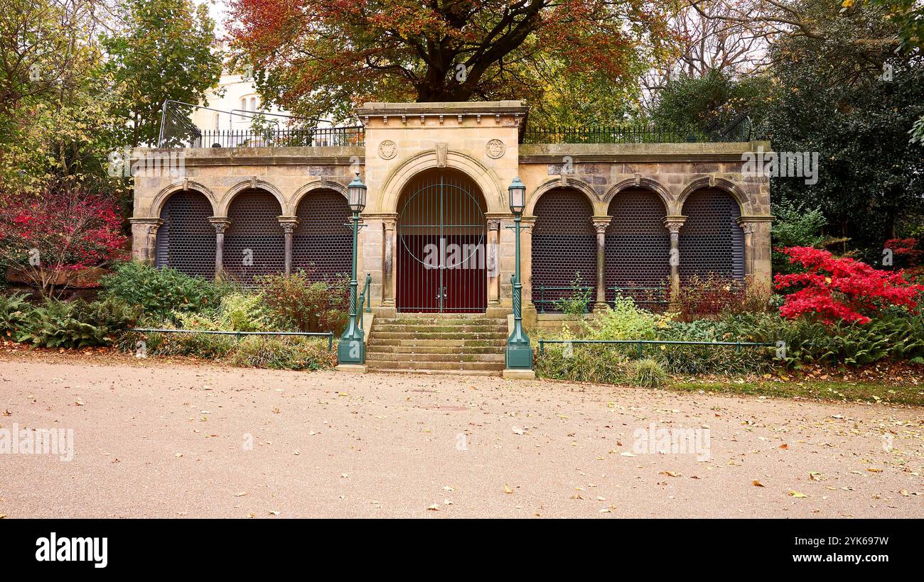 The Belvedere Pavillion in Avenham Park,Preston Stock Photo - Alamy