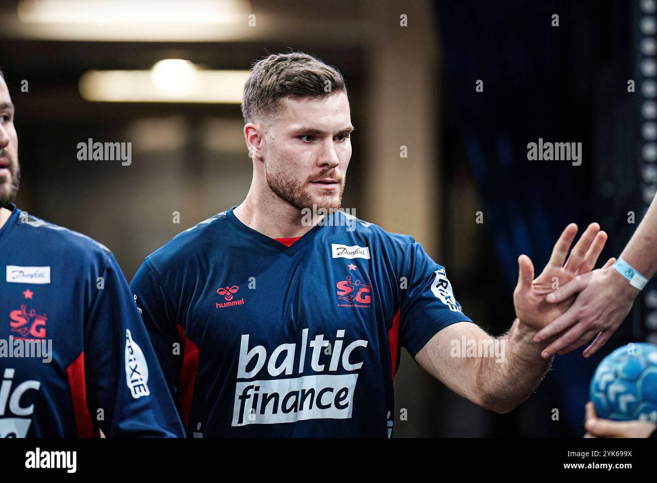 Johannes Golla (SG Flensburg-Handewitt, #04) GER, THW Kiel vs. SG ...