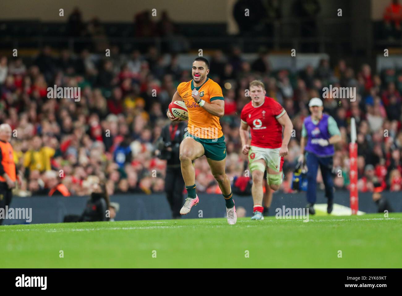 17th November 2024; Principality Stadium, Cardiff, Wales: Autumn Rugby ...