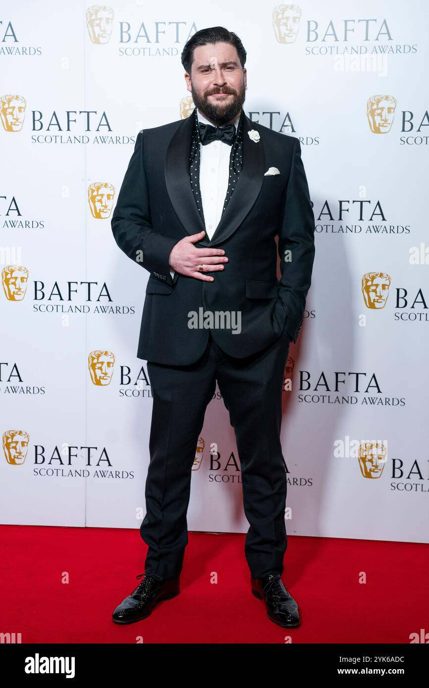 Daniel Portman arriving at the BAFTA Scotland Awards at DoubleTree by ...