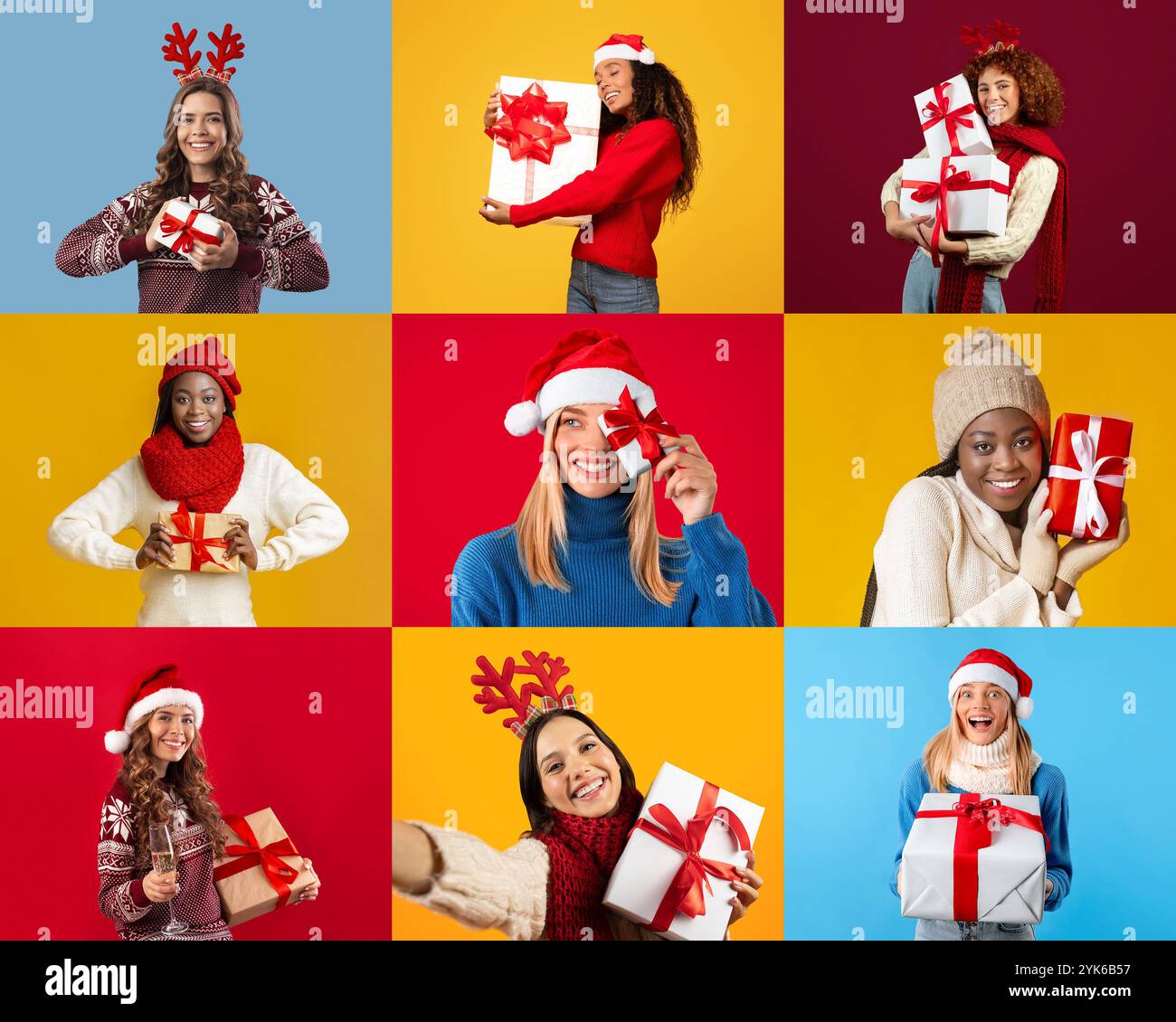 Women in vibrant colors costumes hi-res stock photography and images ...