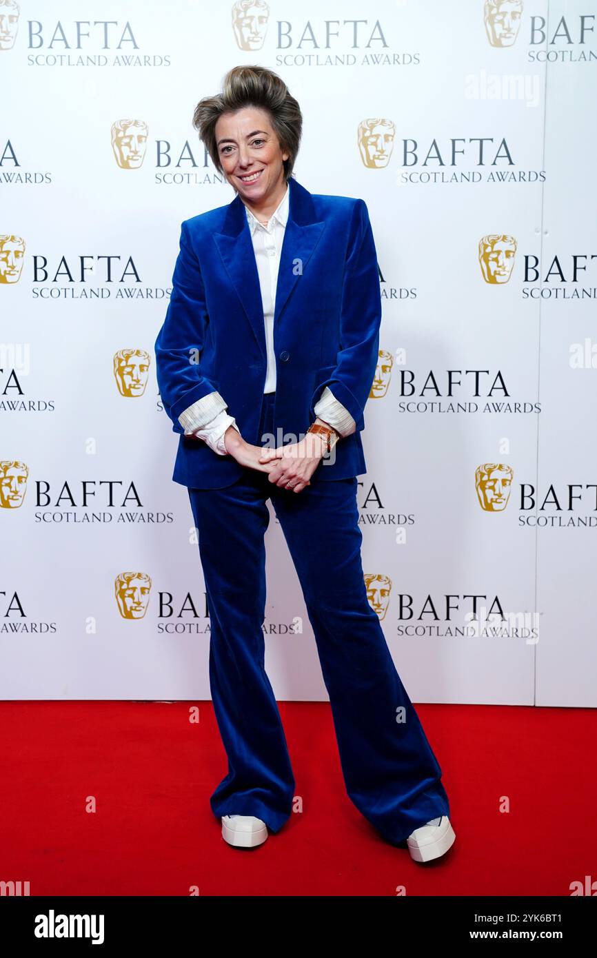 Nicole Taylor arriving at the BAFTA Scotland Awards at DoubleTree by ...
