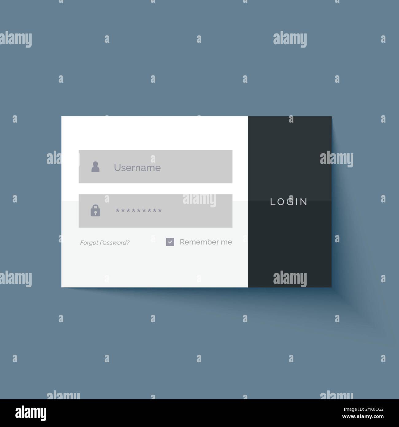minimal login user interface form design Stock Vector Image & Art - Alamy minimal login user interface form design Stock Vector Image & Art - Alamy