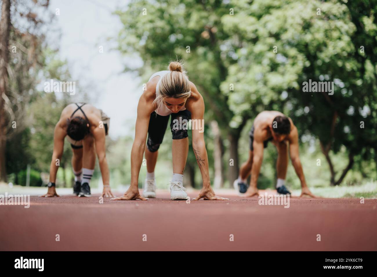 Group healthy runners team hi-res stock photography and images - Alamy