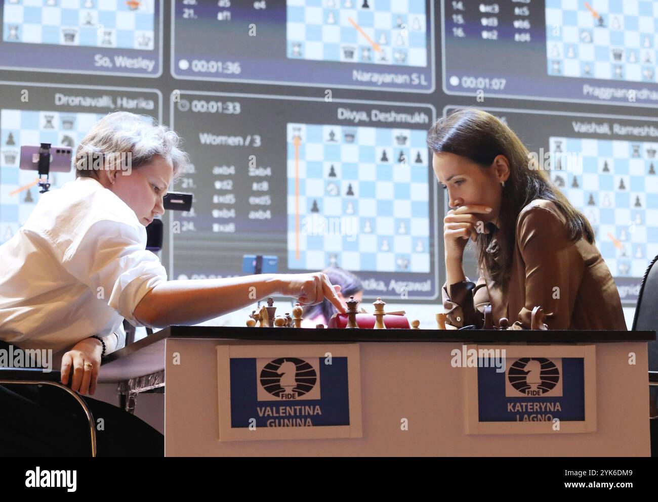 Kolkata, West Bengal, India. 17th Nov, 2024. Russia's chess grandmaster ...