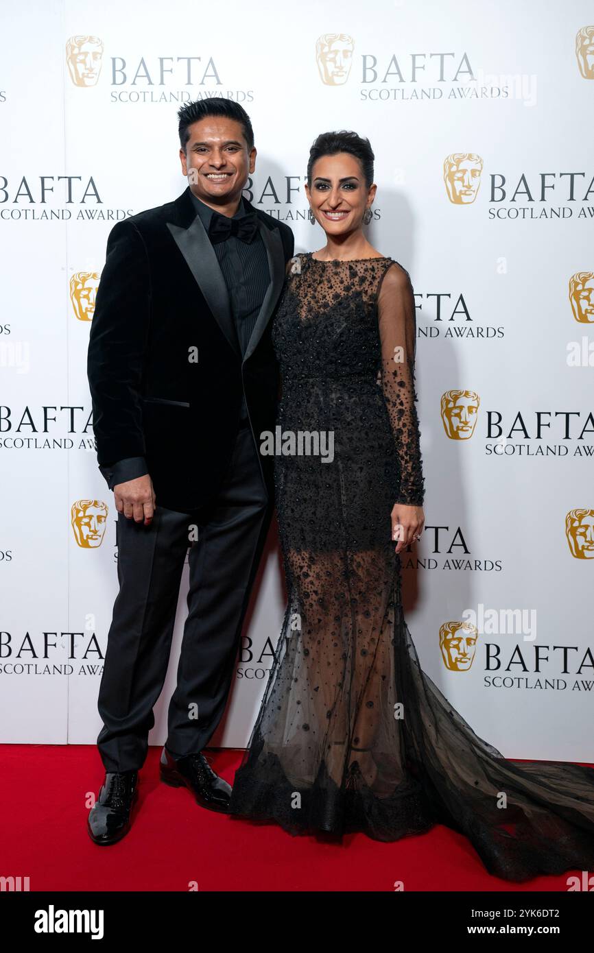 Dr Punam Krishan arriving at the BAFTA Scotland Awards at DoubleTree by ...