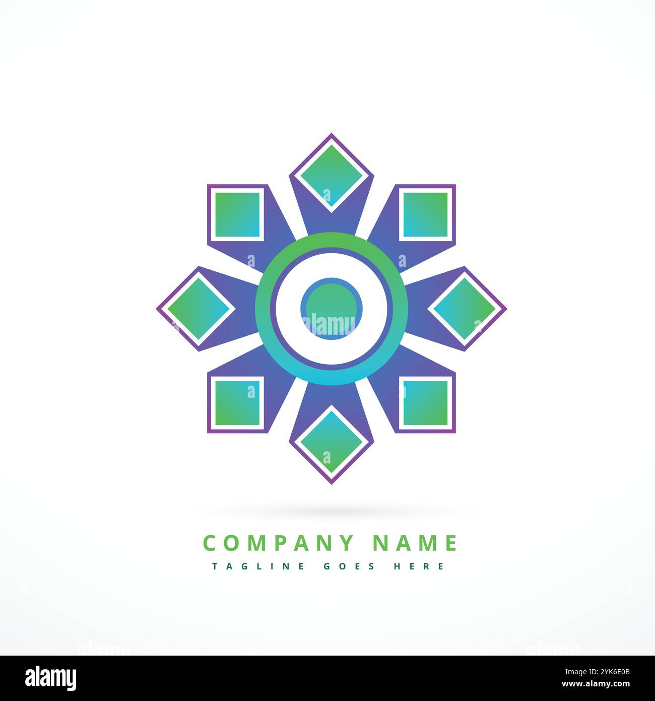 abstract concept logo business symbol shape design Stock Vector Image ...
