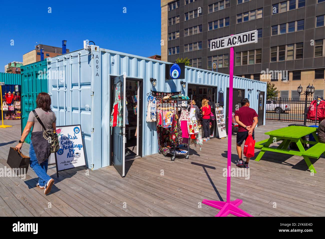 Waterfront container village hi-res stock photography and images - Alamy