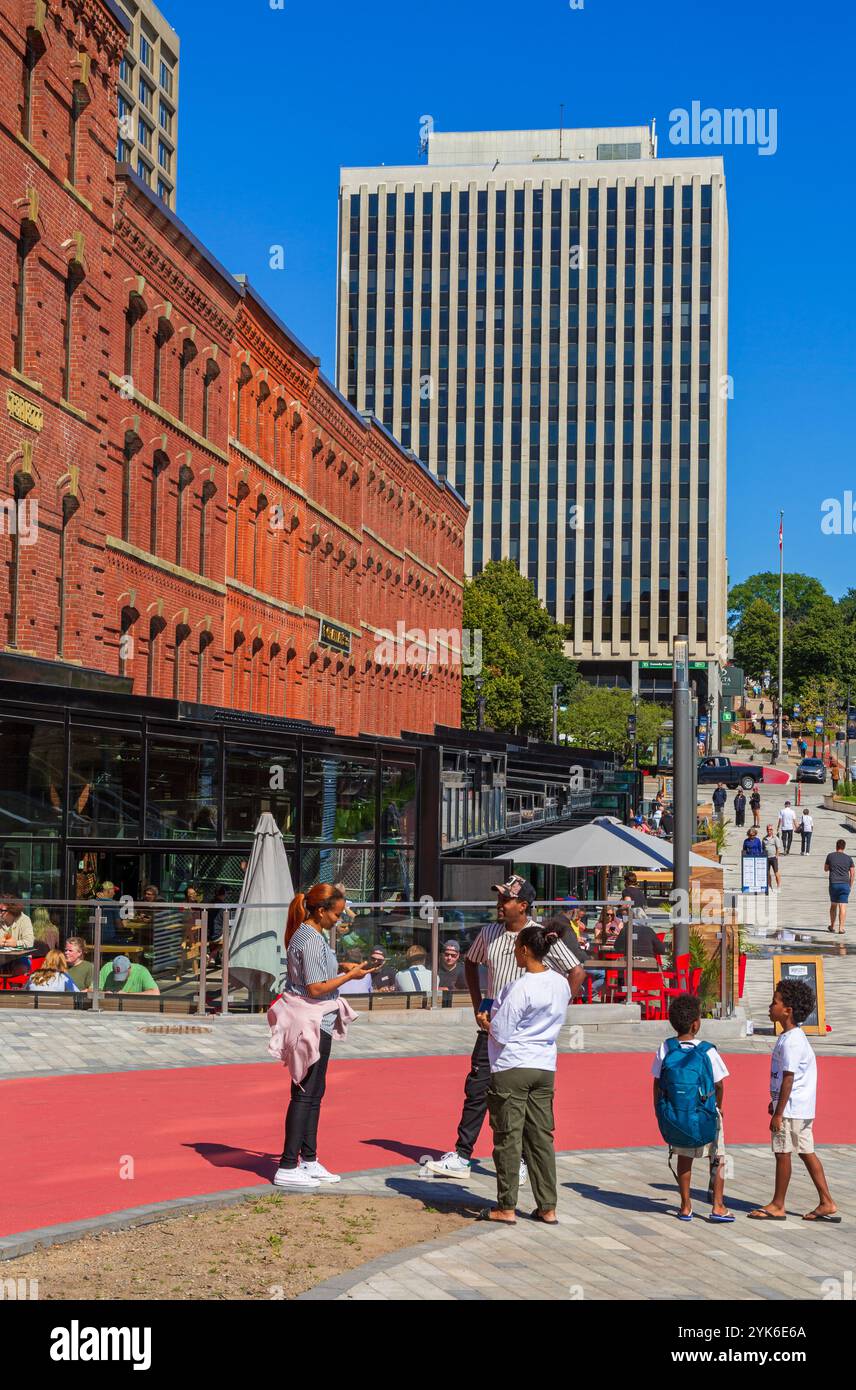 Market Square shopping mall, Saint John, New Brunswick, Canada Stock ...