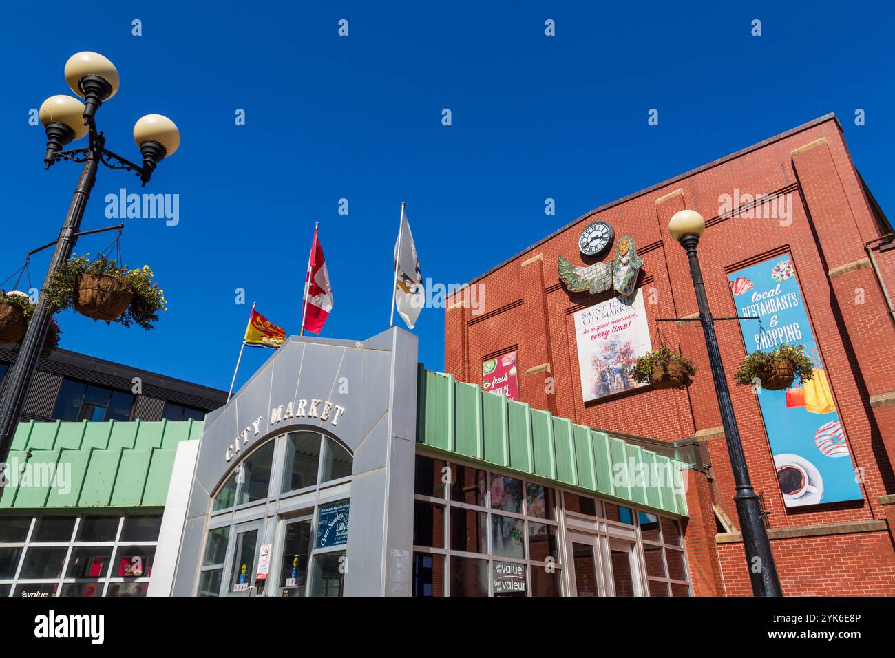 City Market, Saint John, New Brunswick, Canada Stock Photo - Alamy