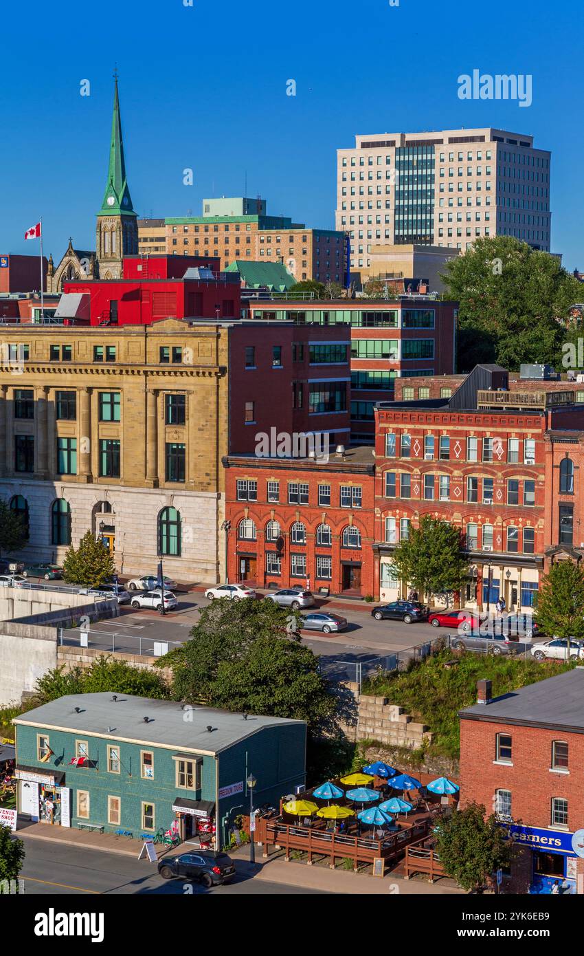Skyline,Saint John, New Brunswick, Canada Stock Photo - Alamy