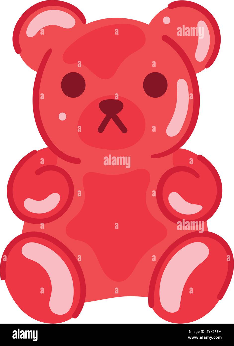 gum candy bear Stock Vector Image & Art - Alamy