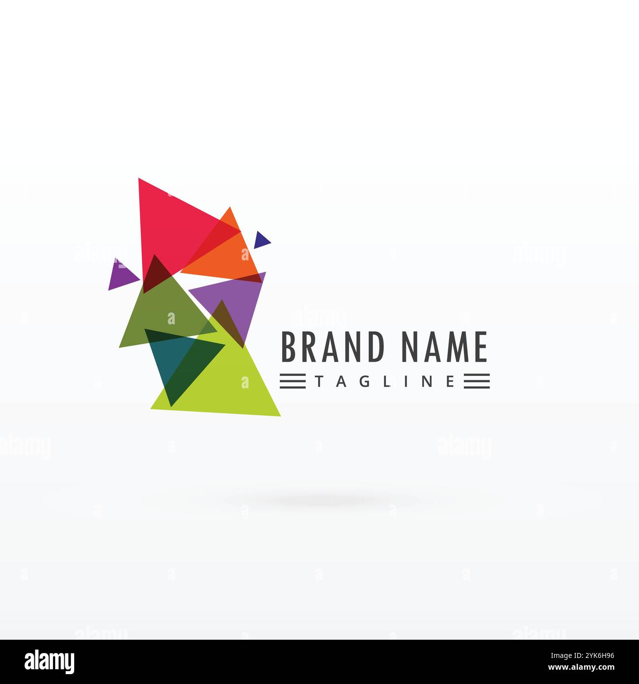 Colorful logo design Stock Vector Images - Alamy