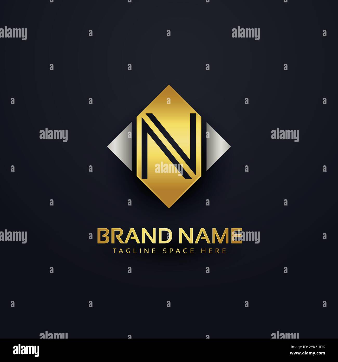 creative premium logo design template Stock Vector Image & Art - Alamy