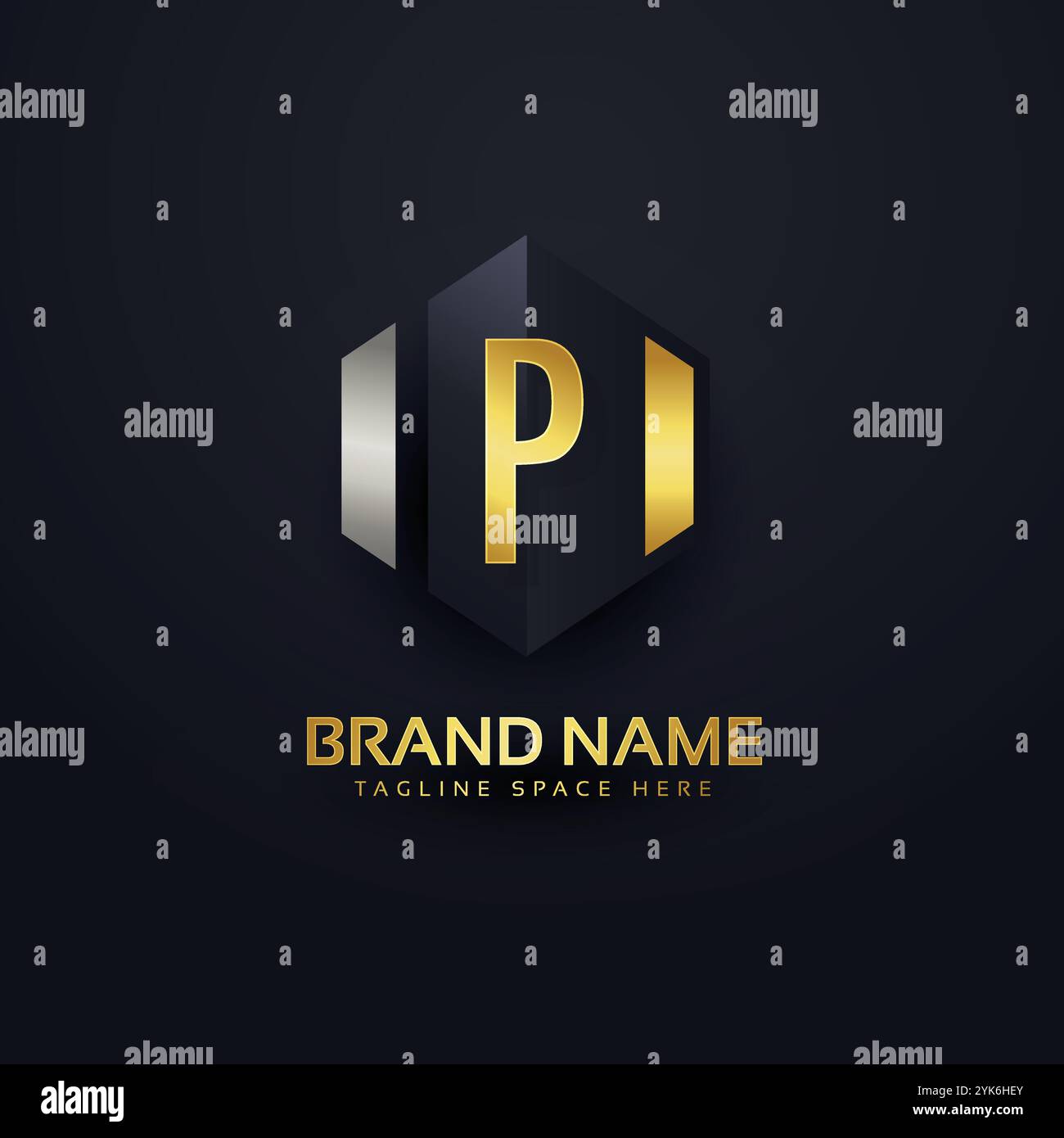 premium letter P logo design template Stock Vector Image & Art - Alamy