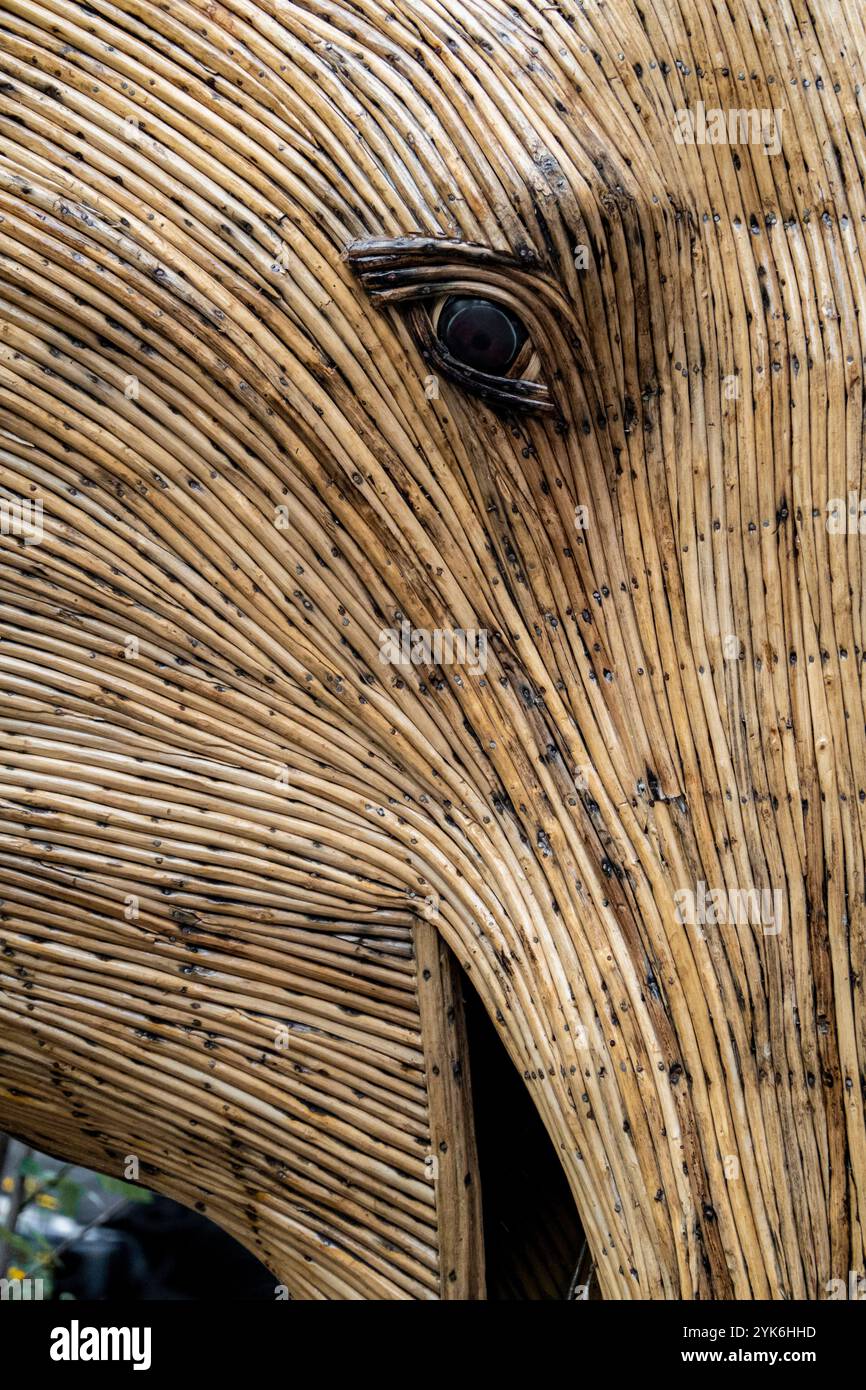 Great Elephant Migration sculpture by the Coexistence Collective ...