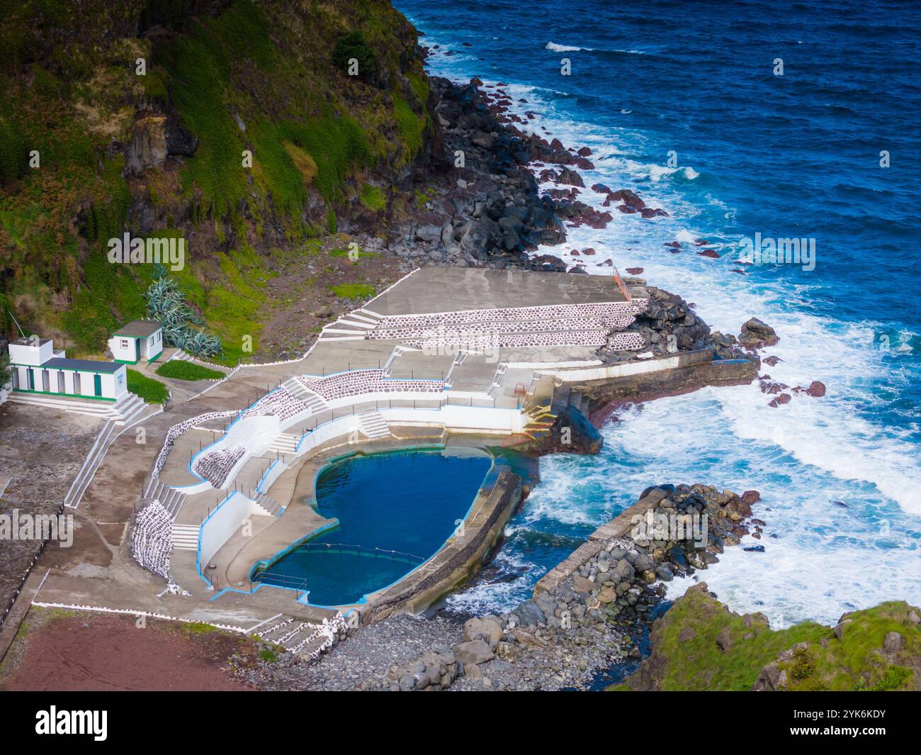 Piscina Natural Da Boca De Ribeira, Nordeste, Sao Miguel, Azores ...