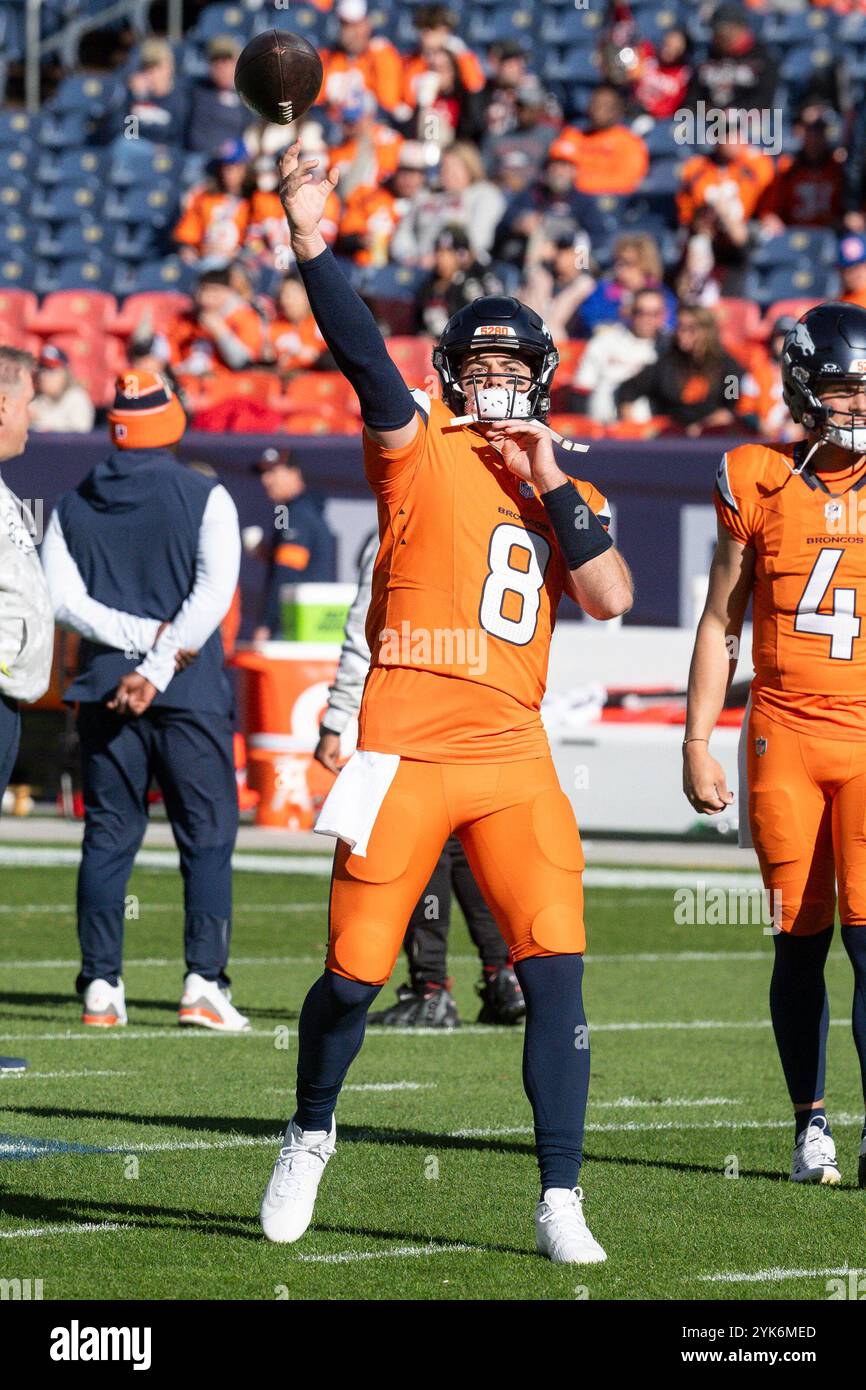 Jarrett stidham broncos hi-res stock photography and images - Alamy