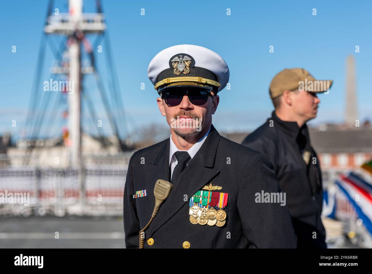 United States Navy commissioning ceremony for the USS Nantucket (LCS 27 ...