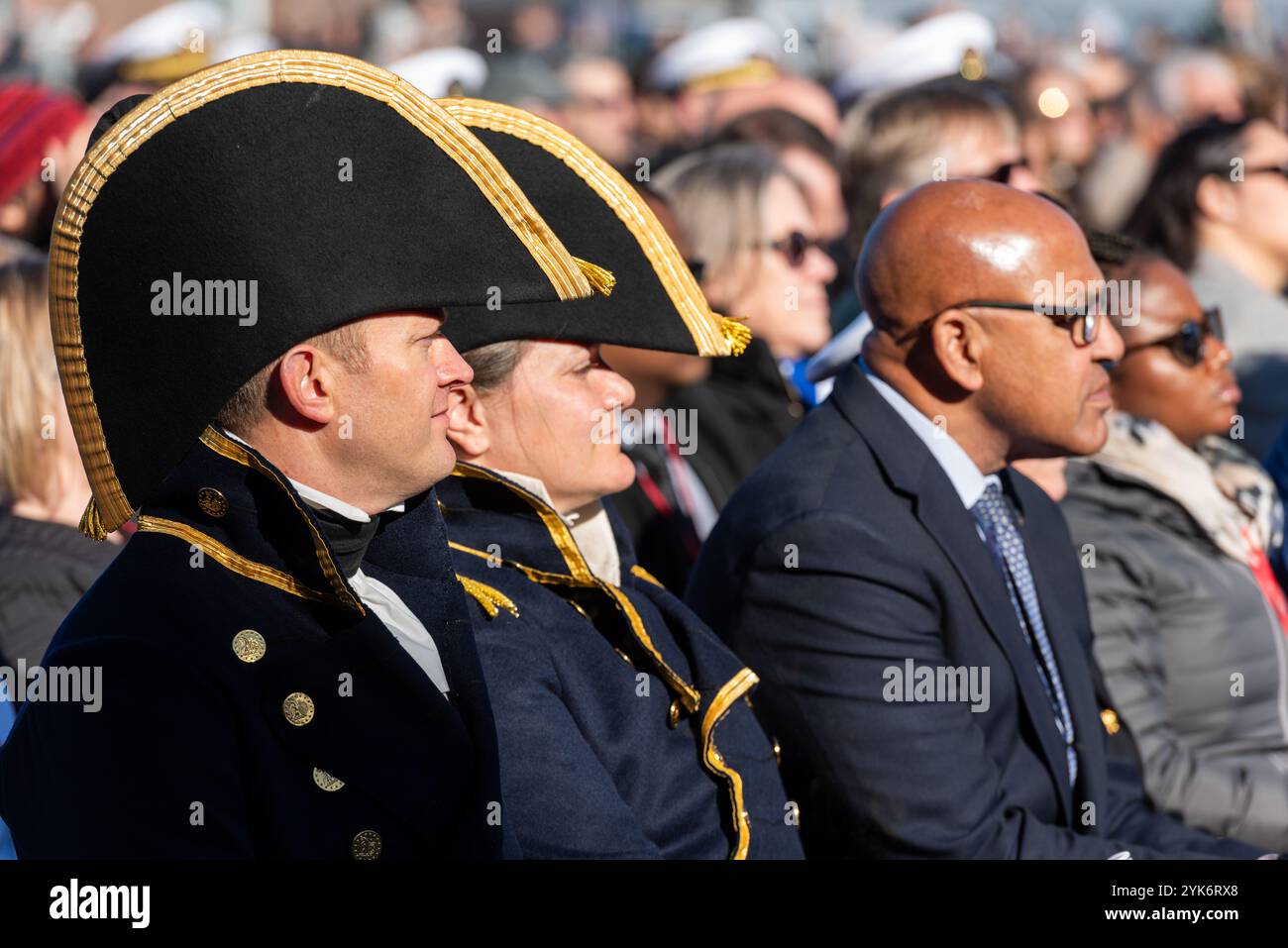 Robert dreitz lieutenant commander uss constitution hi-res stock ...