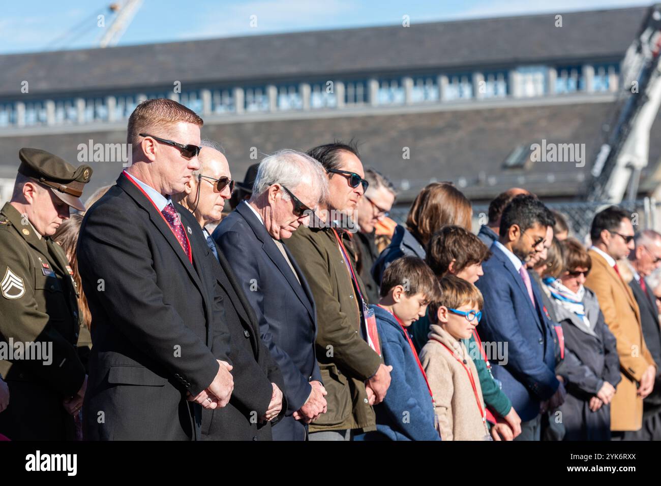 United States Navy commissioning ceremony for the USS Nantucket (LCS 27 ...