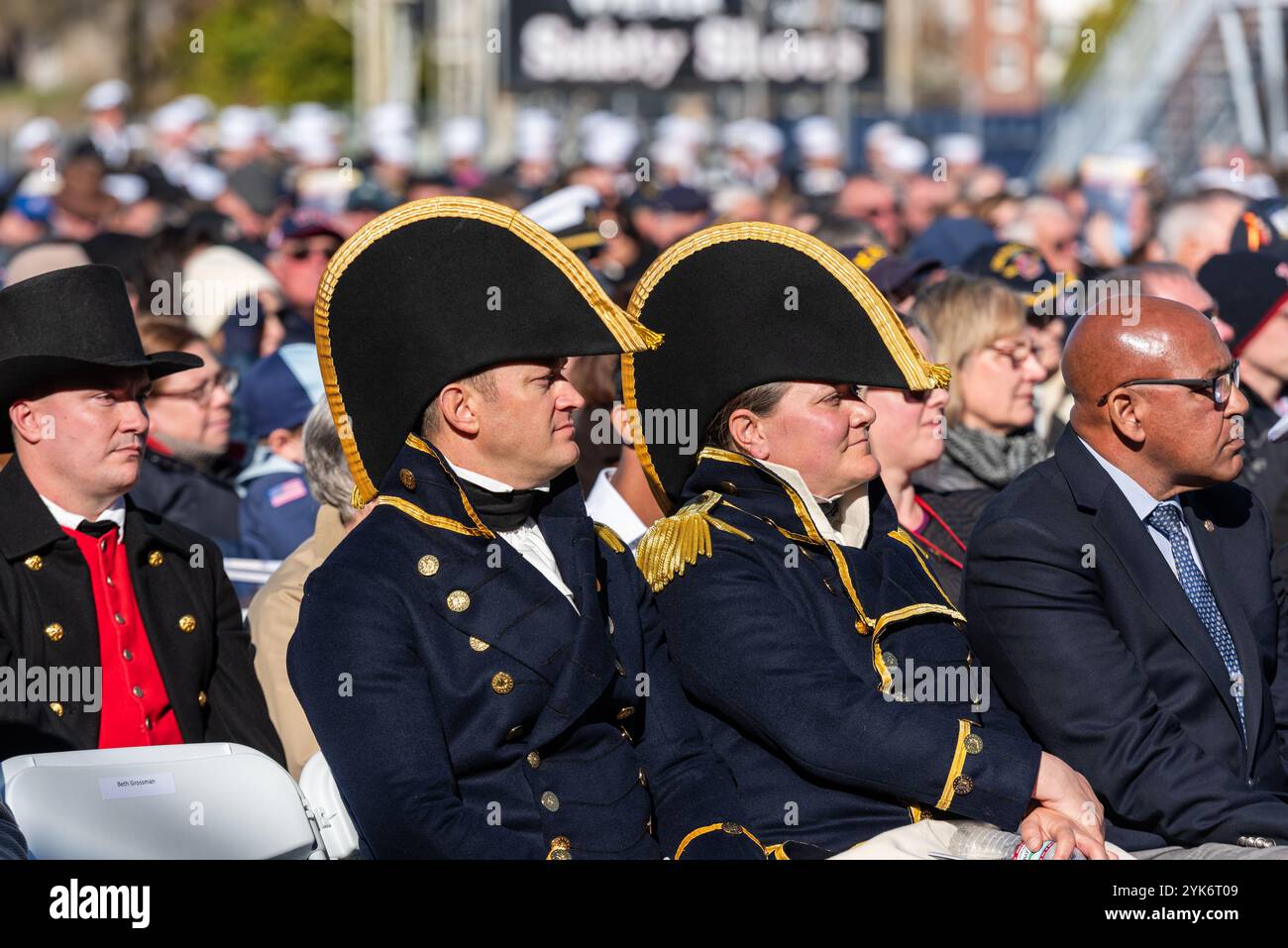 Robert dreitz lieutenant commander uss constitution hi-res stock ...