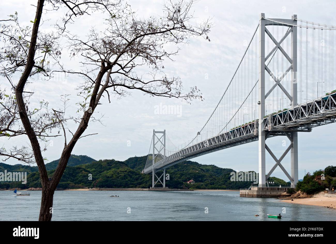 The Shimanami Kaido is a 70-kilometer cycling route in Japan that ...