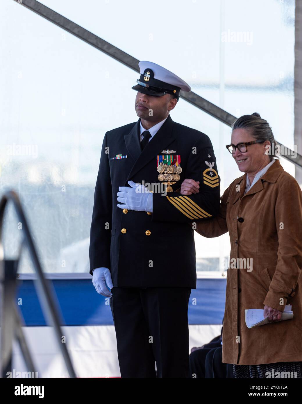 United States Navy commissioning ceremony for the USS Nantucket (LCS 27 ...