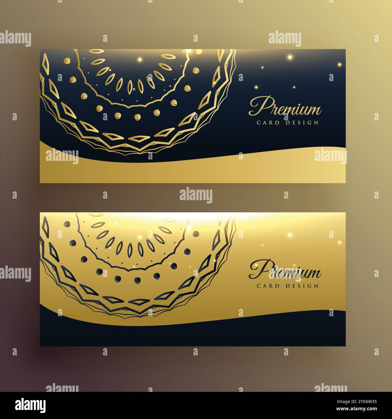 luxury mandala golden banner design Stock Vector Image & Art - Alamy