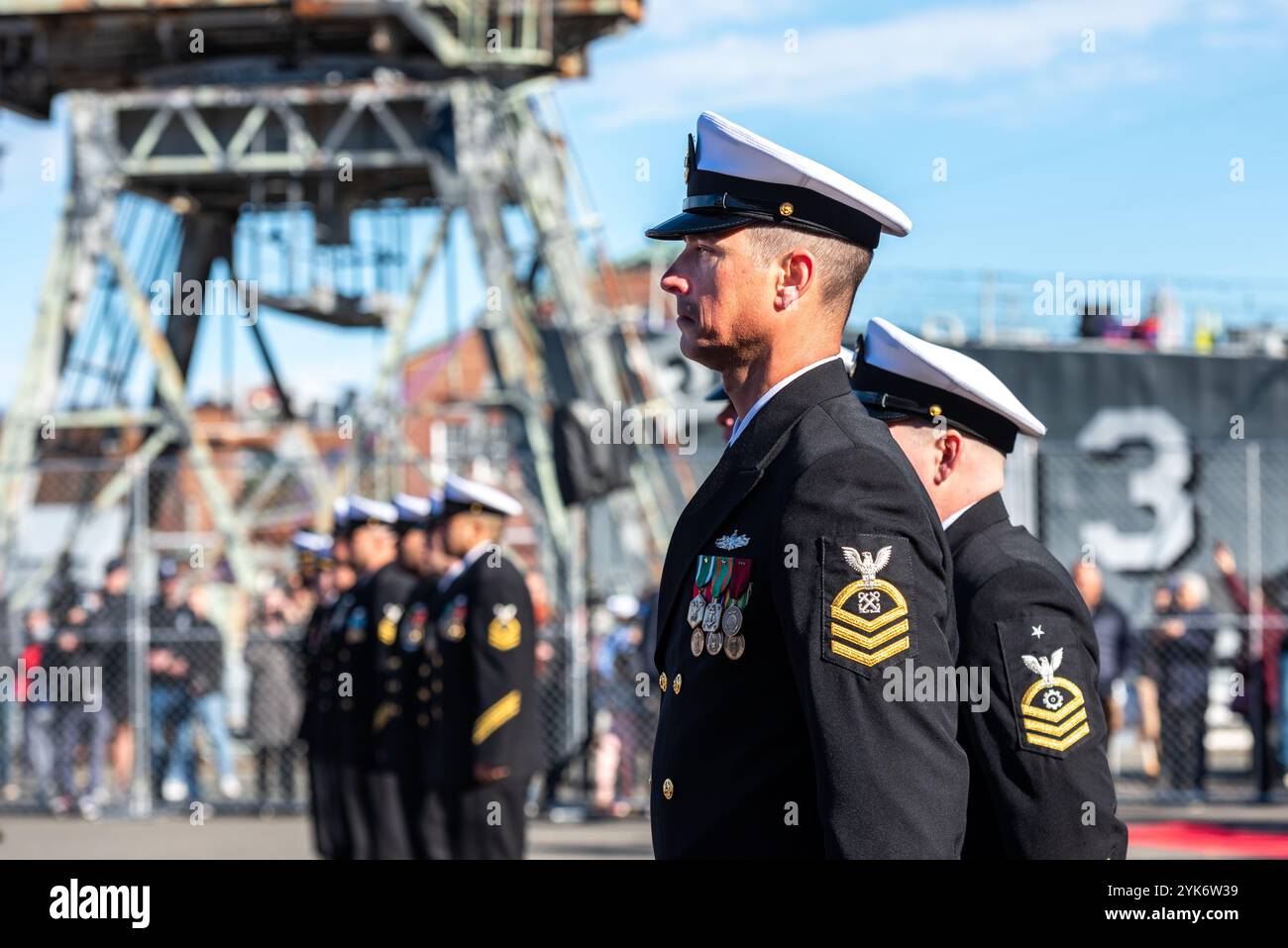 United States Navy commissioning ceremony for the USS Nantucket (LCS 27 ...