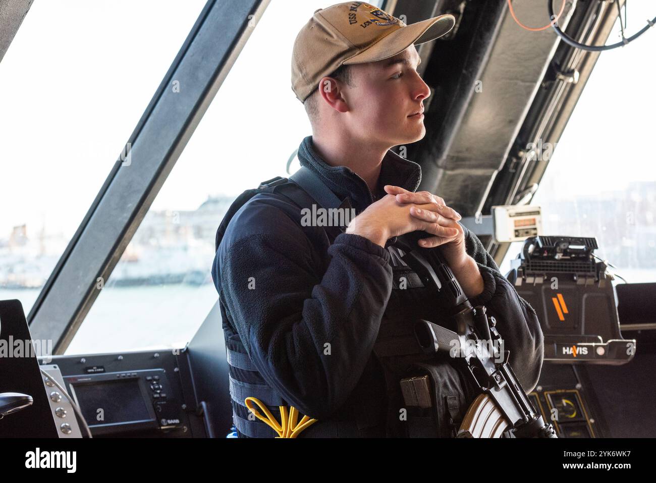 United States Navy commissioning ceremony for the USS Nantucket (LCS 27 ...