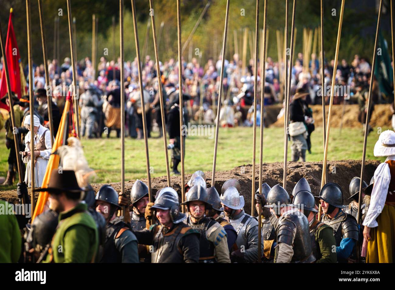Groenlo,Gelderland/Netherlands - 10-26-2024: The Battle of Grolle ...