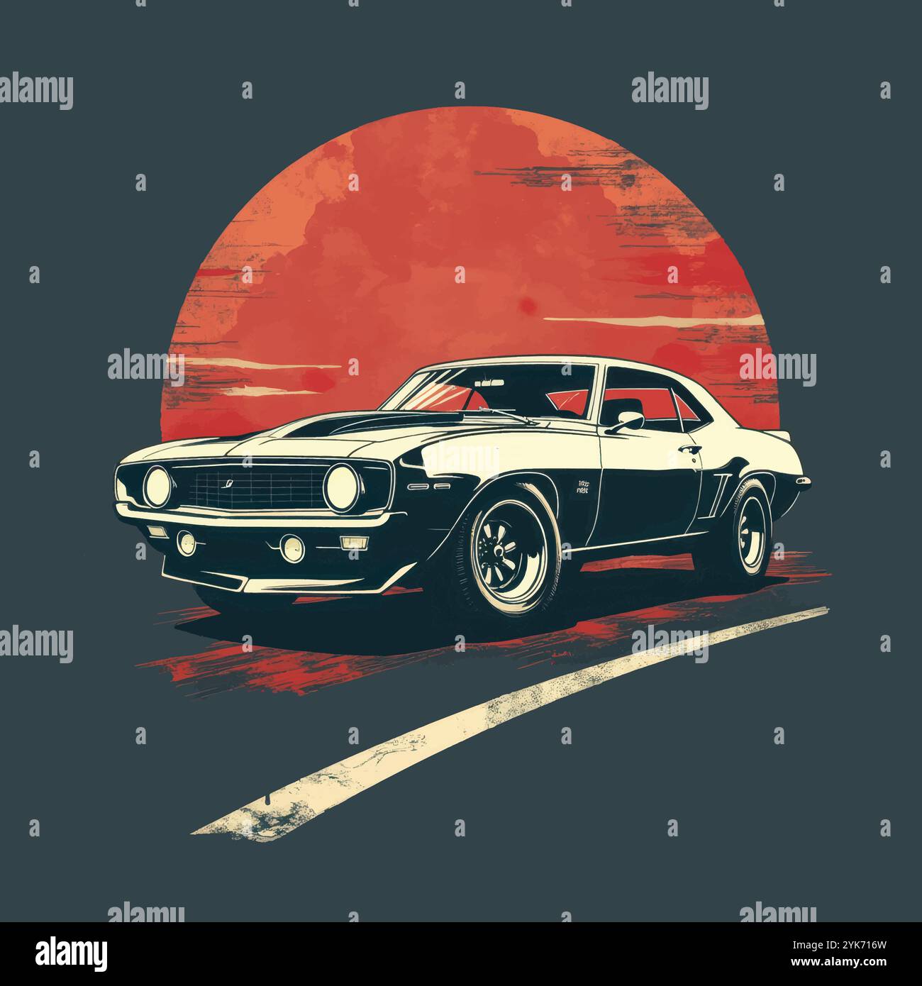 Car dramatic Stock Vector Images - Alamy