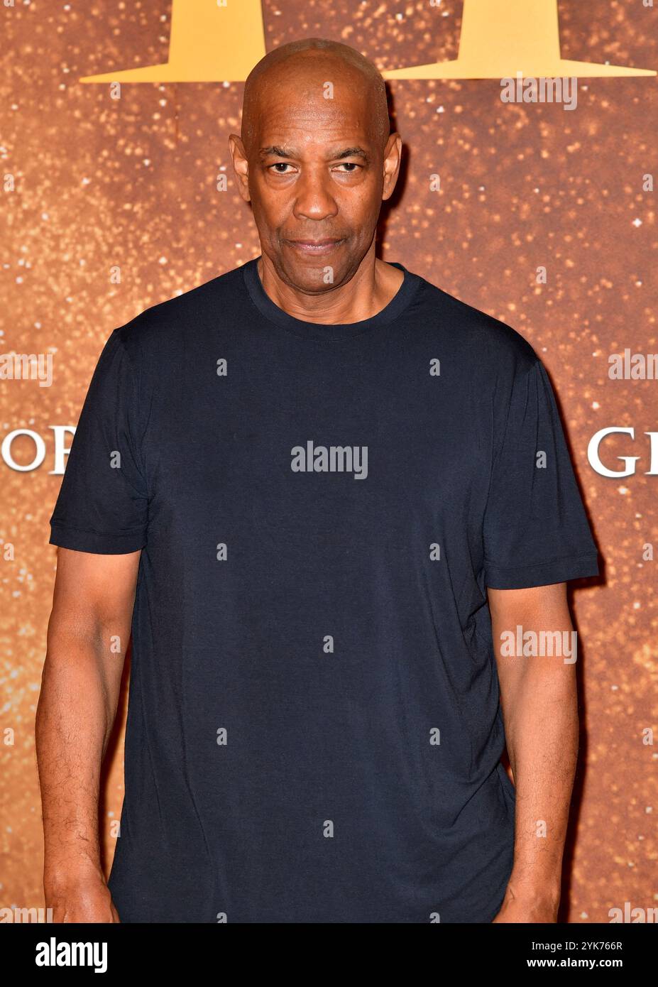 Connie Nielsen and Denzel Washington attend the "Gladiator II" Premiere ...