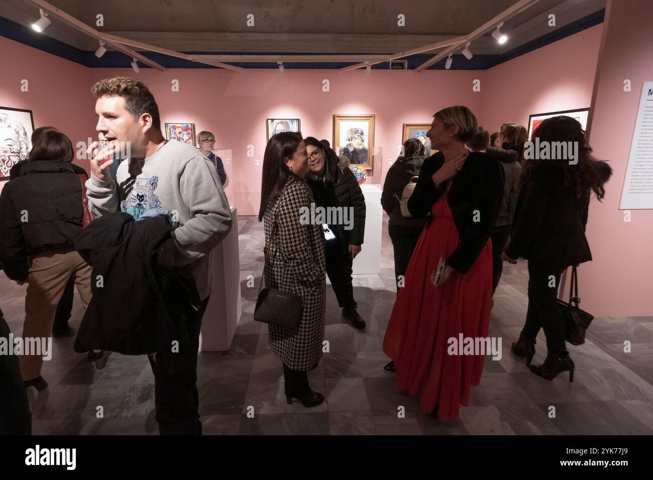 Turin. 15/11/2024. The Promotrice delle Belle Arti in Turin hosts the ...