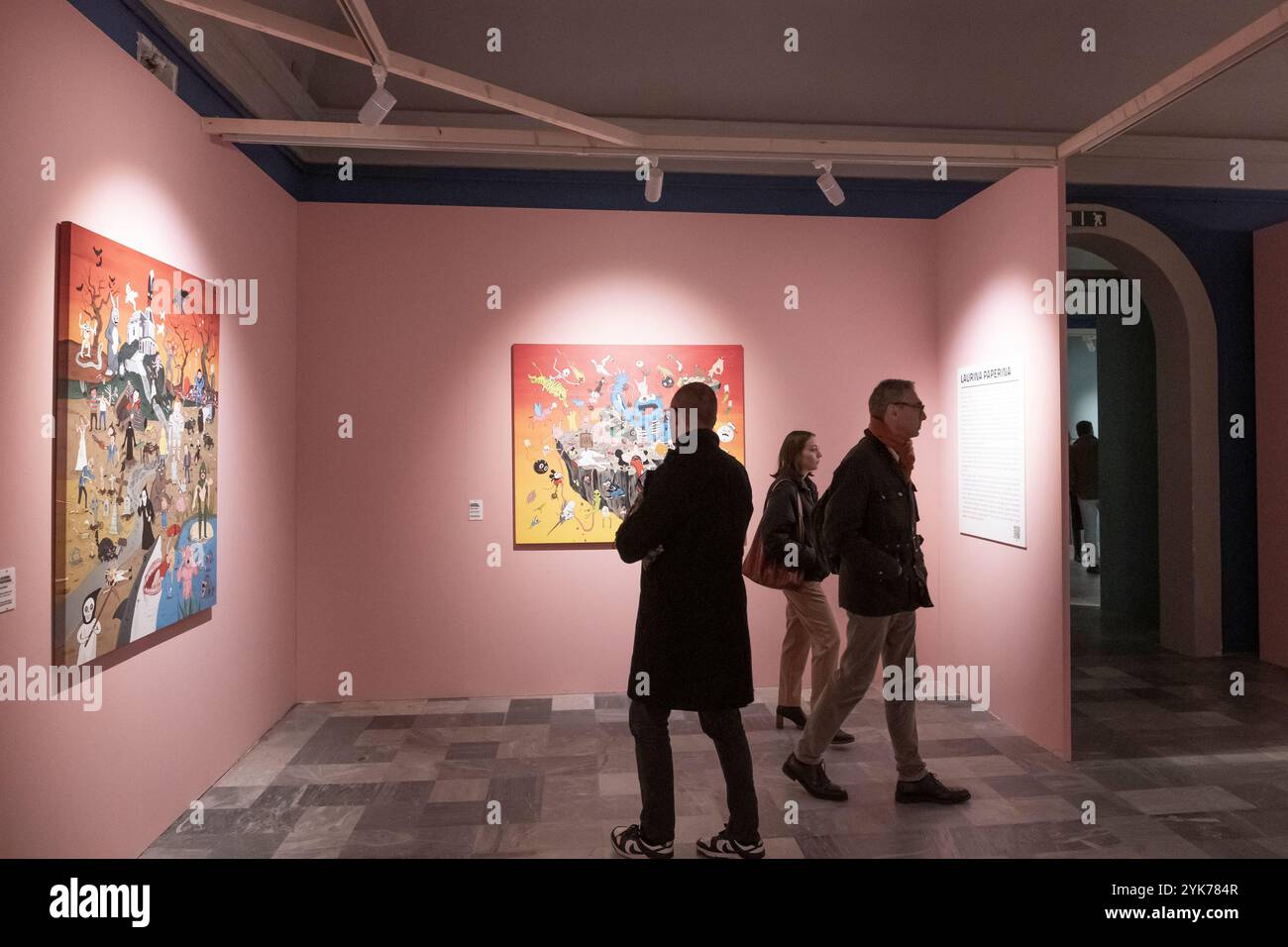 Turin. 15/11/2024. The Promotrice delle Belle Arti in Turin hosts the ...