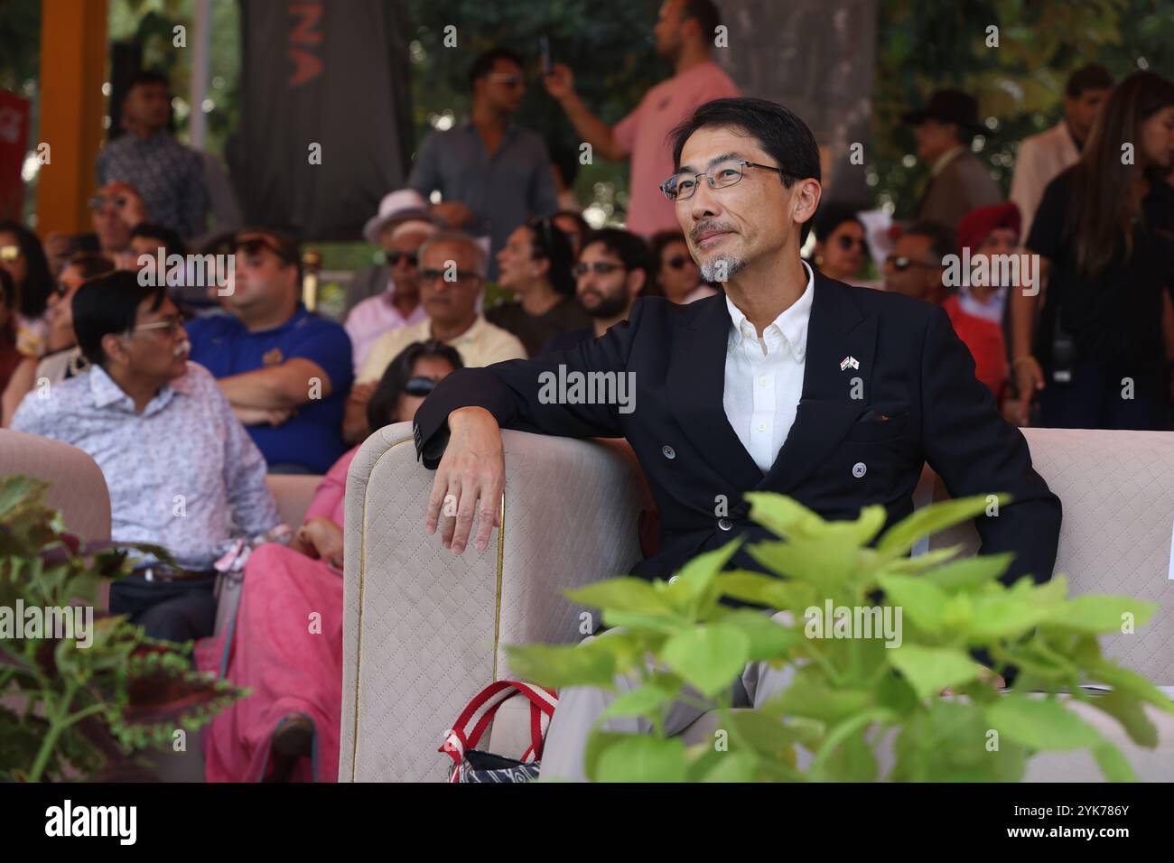 New Delhi, India. 17th Nov, 2024. NEW DELHI, INDIA - NOVEMBER 10: Keiichi Ono, Japanese ...
