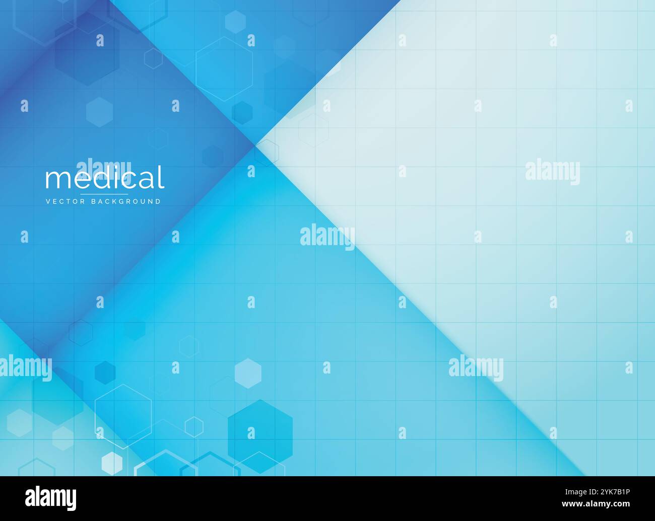 abstract medical background in blue color Stock Vector Image & Art - Alamy